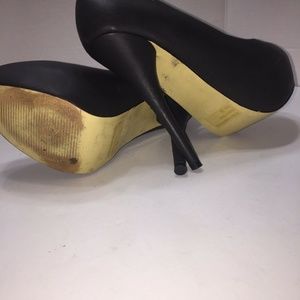 Mascotte | Shoes | Mascotte Heels Us 65 6 2 Platform Black Scuffs ...